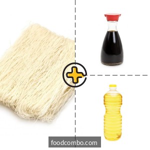 What can I make with Rice Noodles + Soy Sauce / Tamari + Vegetable Oil ...